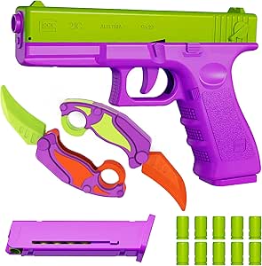 Amazon.com: Fidget Gun Set, 3D Printed, Shell Ejecting with Fidget Toys ...
