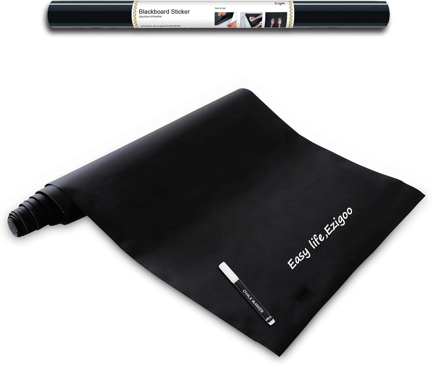 Chalkboard Sticker Reusable Polypropylene - Blackboard Sticker -Chalk ...