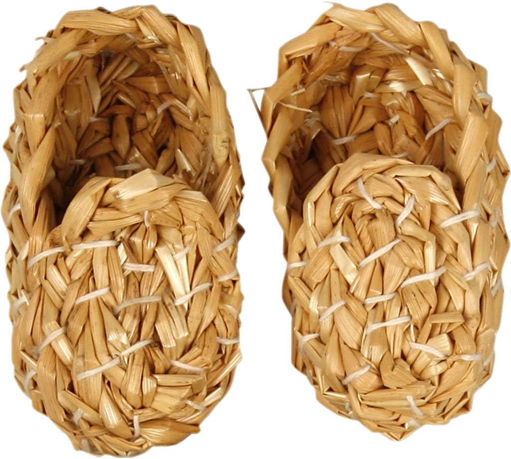 Amazon.com: Creativ Straw Shoes, L: 8 cm, 1 pair : Everything Else