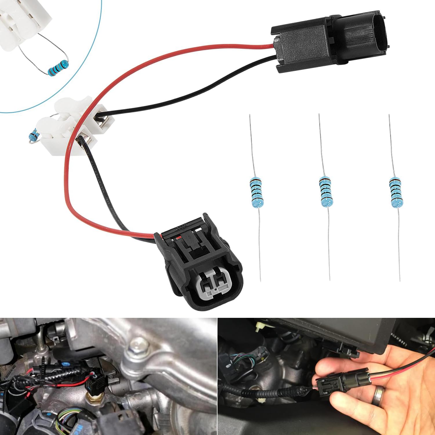 Unifizz Harness Disable Kit Fit for Honda 3.5L V6 Engine with VCM for ...
