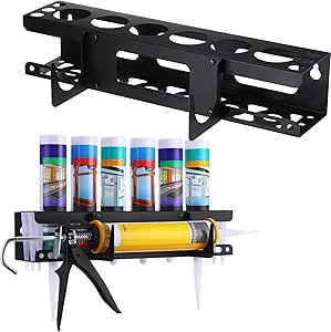 Hicarer Caulking Tube and Caulking Gun Holder Caulking Gun Storage Rack ...