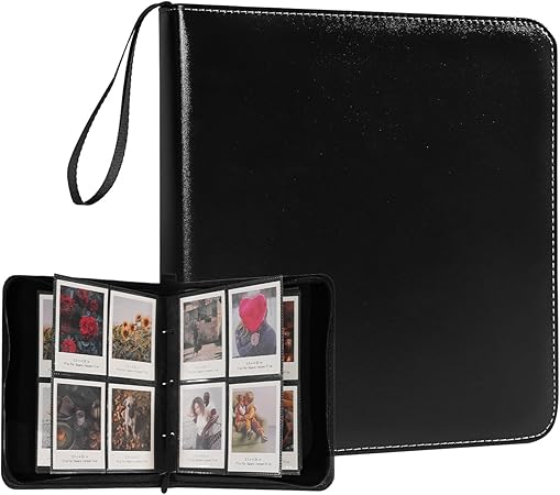 Amazon.com: 240 Pockets Portable Binder Large Photo Album Book For i ...