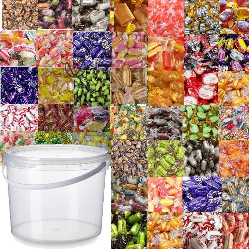 VIMIX MIXED PICK & MIX QUALITY ASSORTED BOILED SWEETS - Party Tub (1kg ...