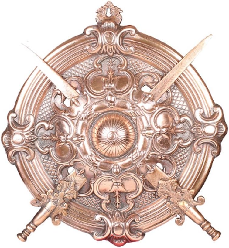 Amazon.com: APKAMART Hand Crafted Bahubali Dhal Talwar Set Traditional ...