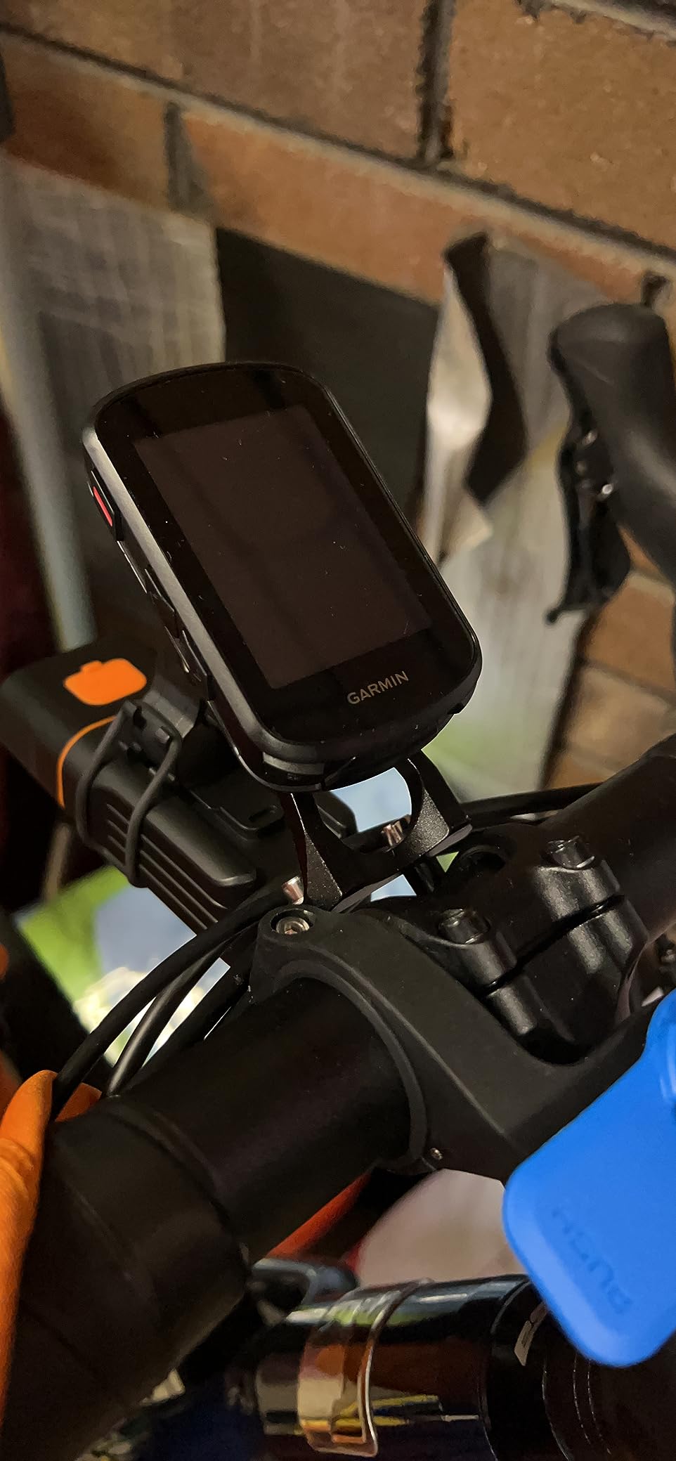 Adjustable Extended Out Front Bike Computer Combo Extended Mount ...