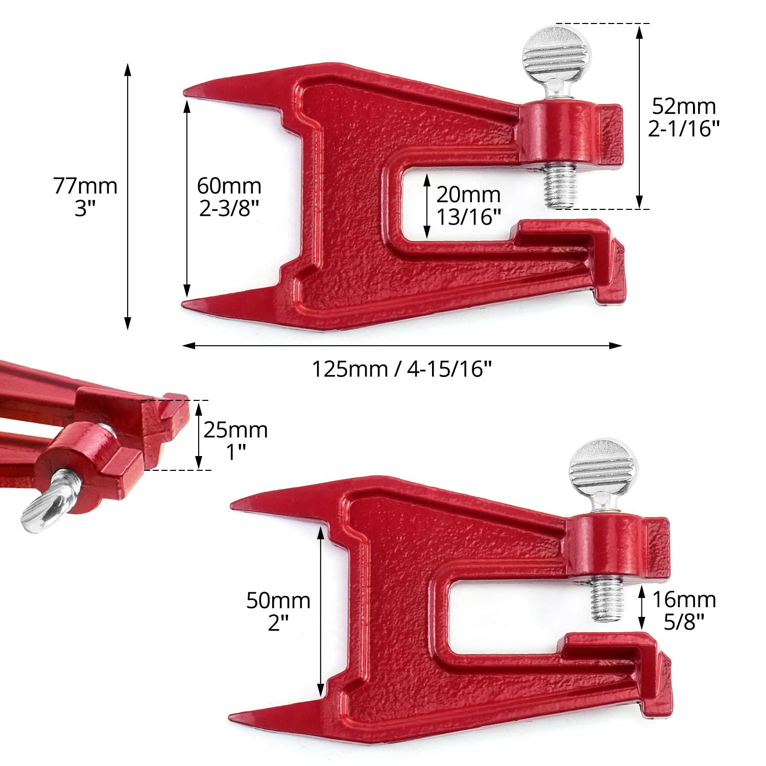 Snapklik.com : Chainsaw Stump Vise, 2 Pack Chainsaw Sharpening ...