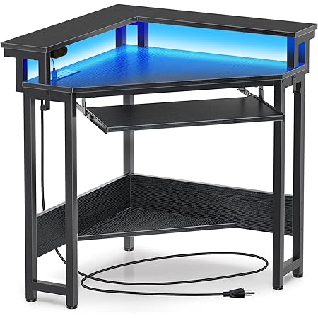 Amazon.com: HOMCOM Arch Tower Computer Desk Compact Modern Home Office ...