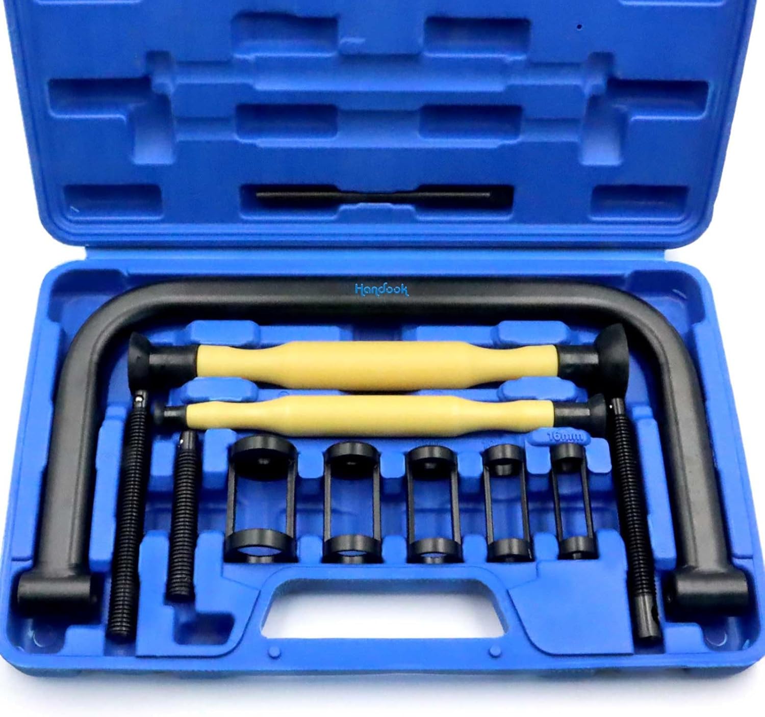 Amazon.com: Handook 12Pcs Valve Spring Compressor with Valve Lapper ...