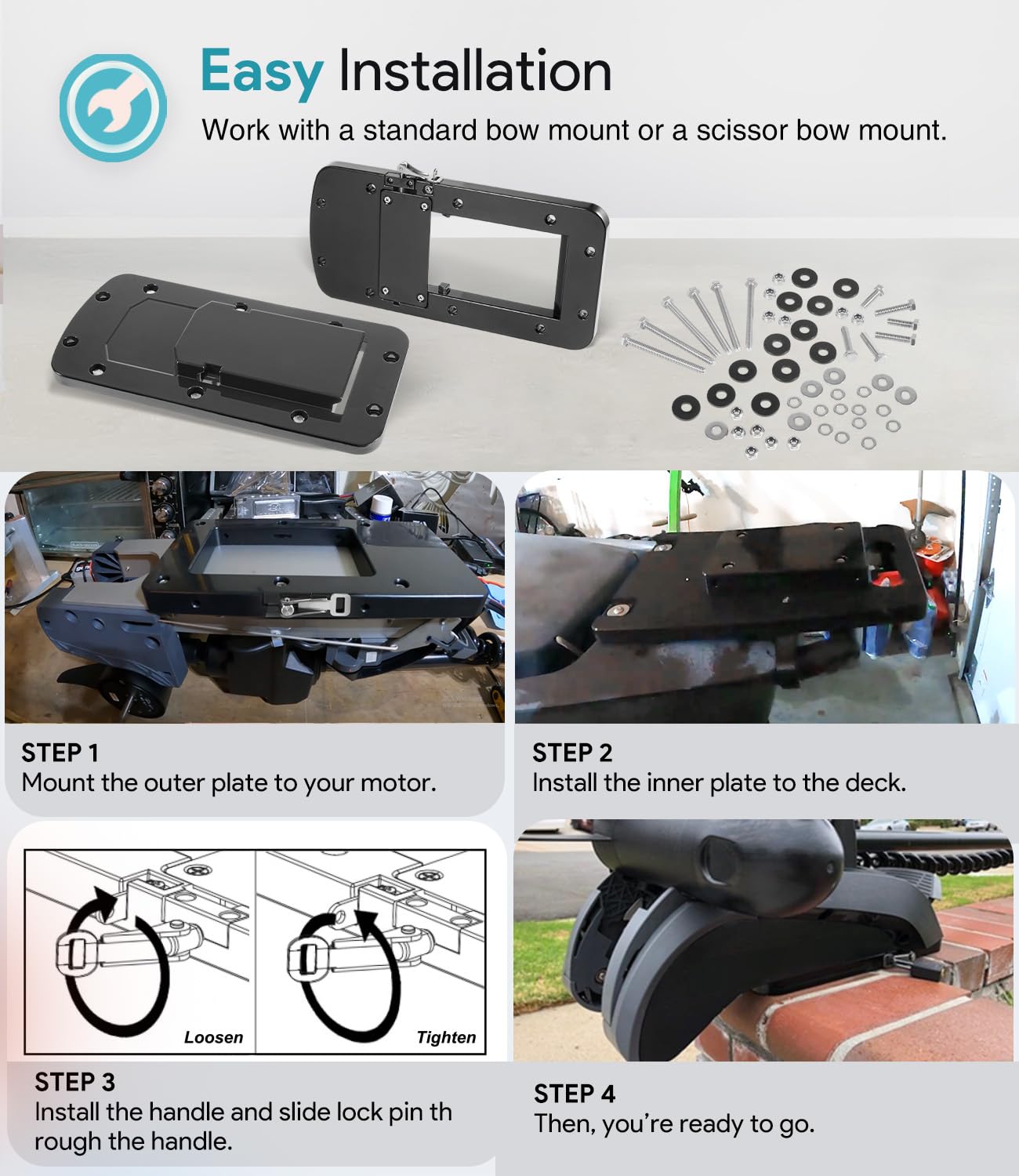 Snapklik.com : 8M0092064 Xi Series Quick Release Mounting Bracket Kit ...