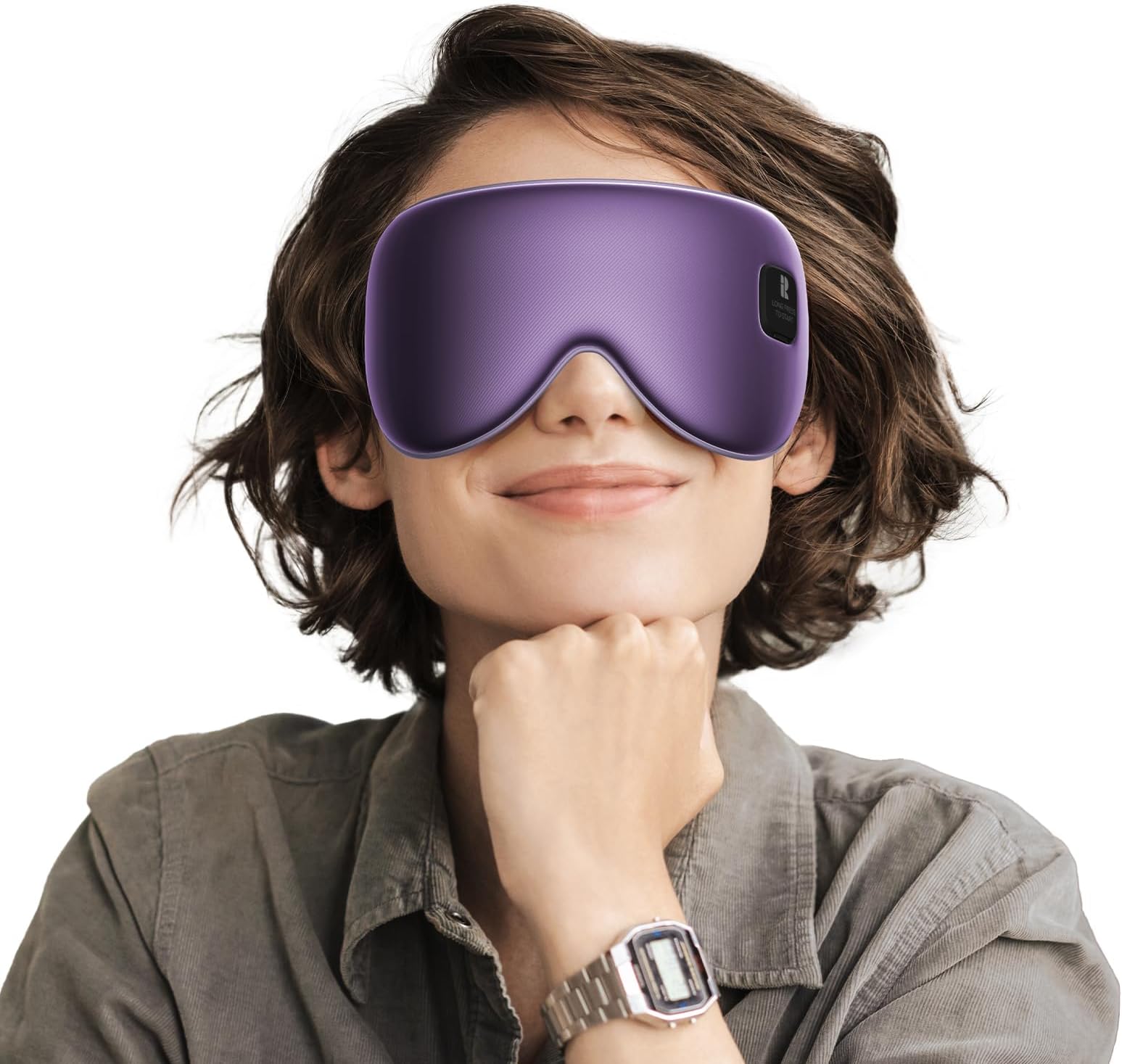 Amazon.com: Aroma Season Heated Eye Mask, Cordless and Washable Warm Eye Compress for Dry Eyes ...