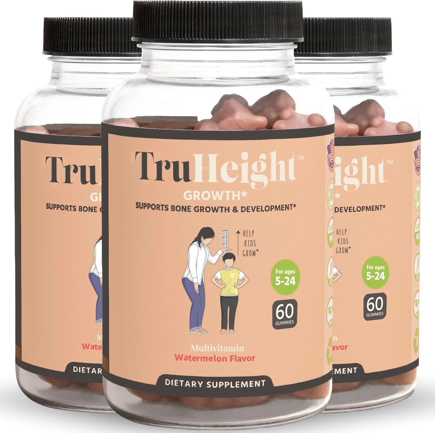 Amazon.com: TruHeight Gummies - Natural Height Growth for Kids & Teens ...