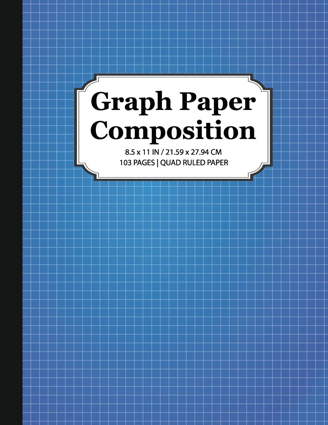Graph Paper Composition Notebook: Quad Ruled 5x5, Grid Paper for Math ...