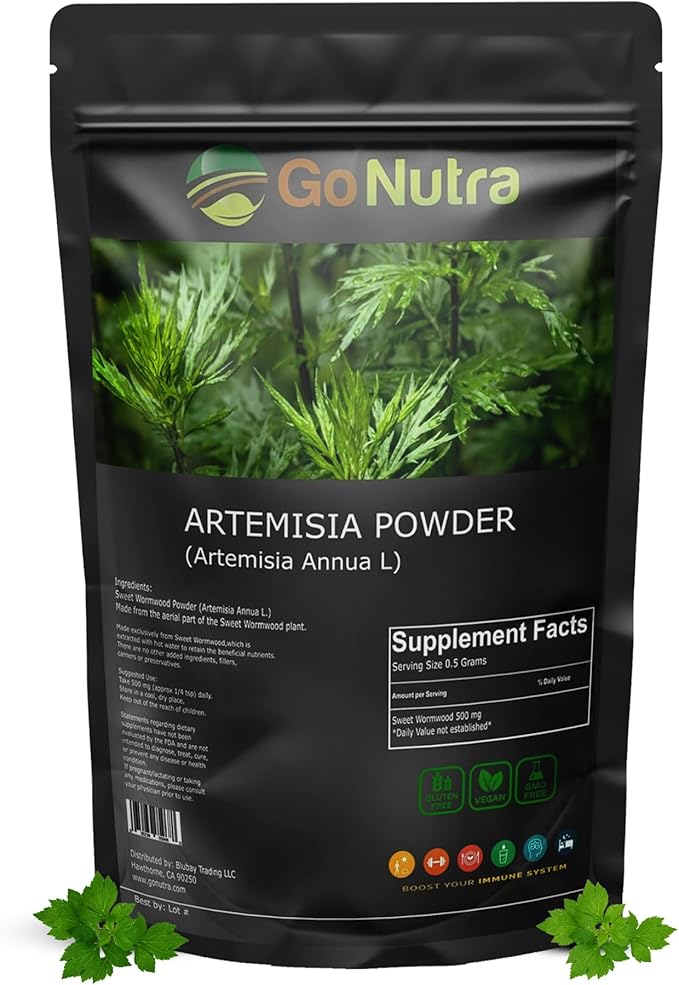 Amazon.com: Go Nutra Artemisia Powder 8 oz | Sweet Wormwood Powder ...