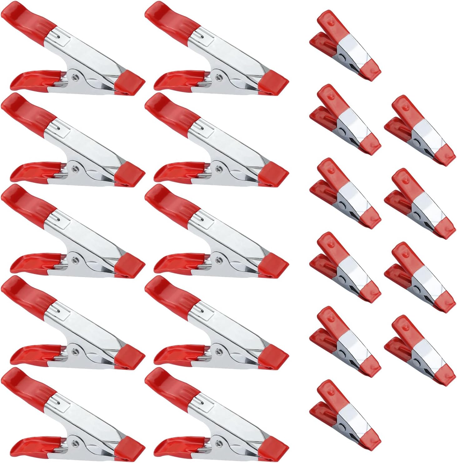 AKORD Strong Plastic Spring Clamps/Stall Clips Holder for Large ...