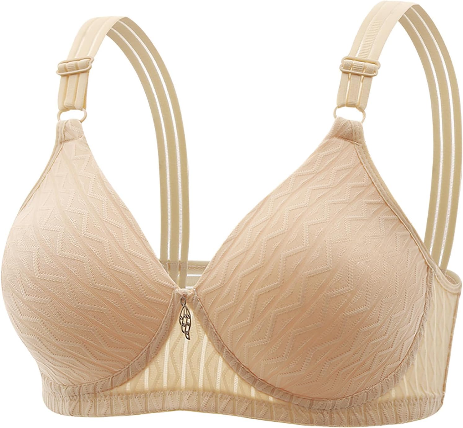 Plus Size Daisy Bras for Older Women No Underwire Lisa Charm Push Up ...