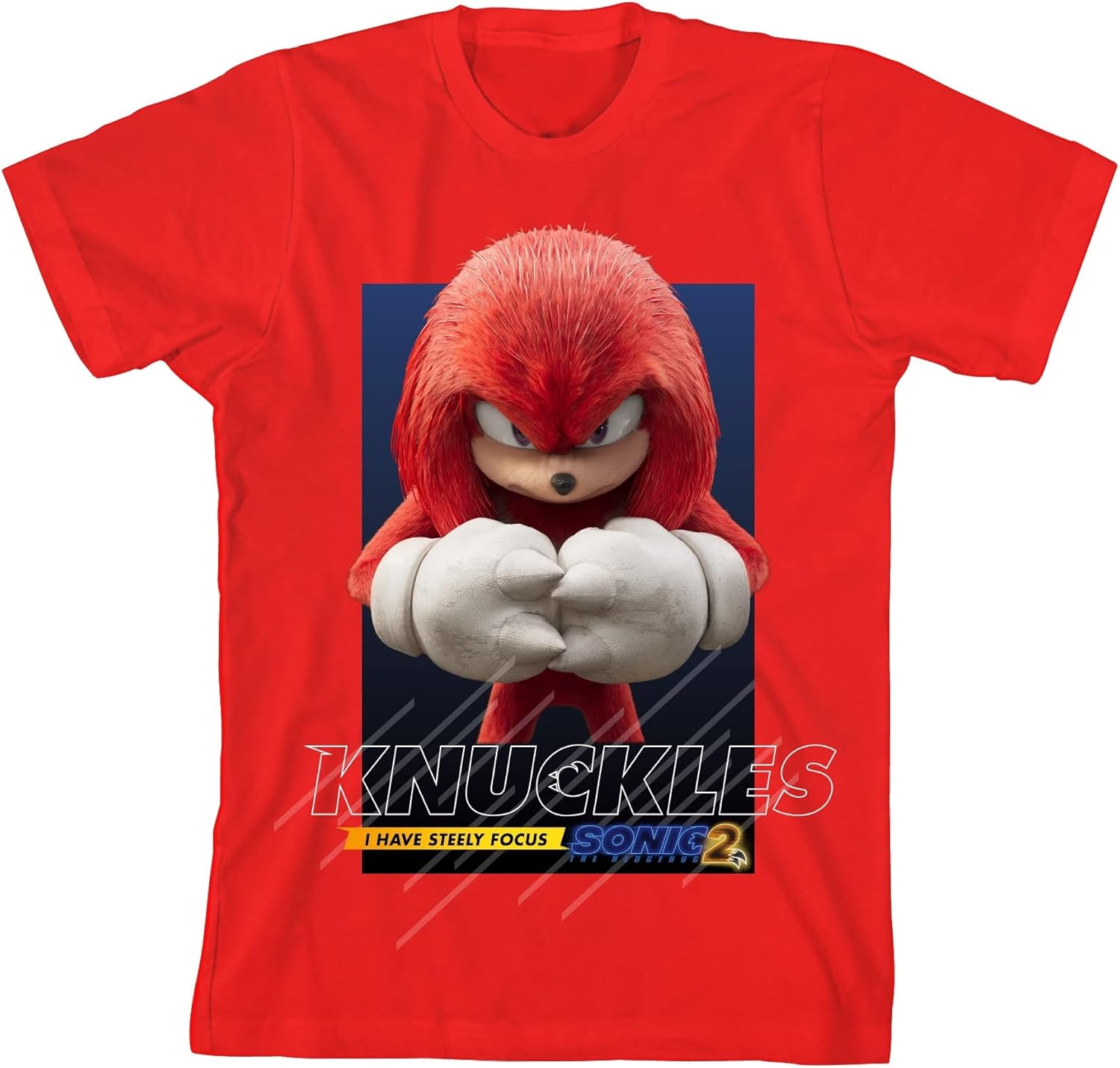 Amazon.com: Knuckles 3D Character Sonic The Hedgehog Movie 2 Youth Boys ...