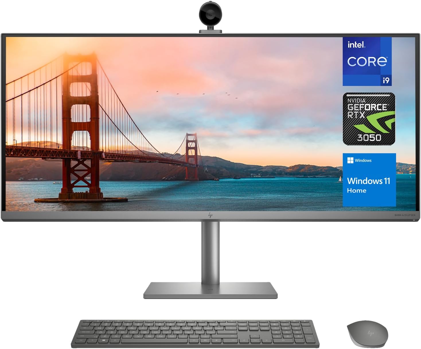 Amazon.com: HP Envy All-in-One Desktop, 34" WUHD Display, 12th Gen ...