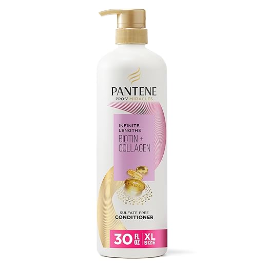 Amazon.com: Pantene Infinite Lengths Conditioner with Biotin + Collagen ...