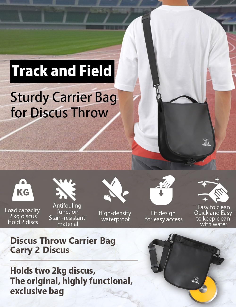 Training Discus Nylon Practice Discus For Track & Field - Multiple ...