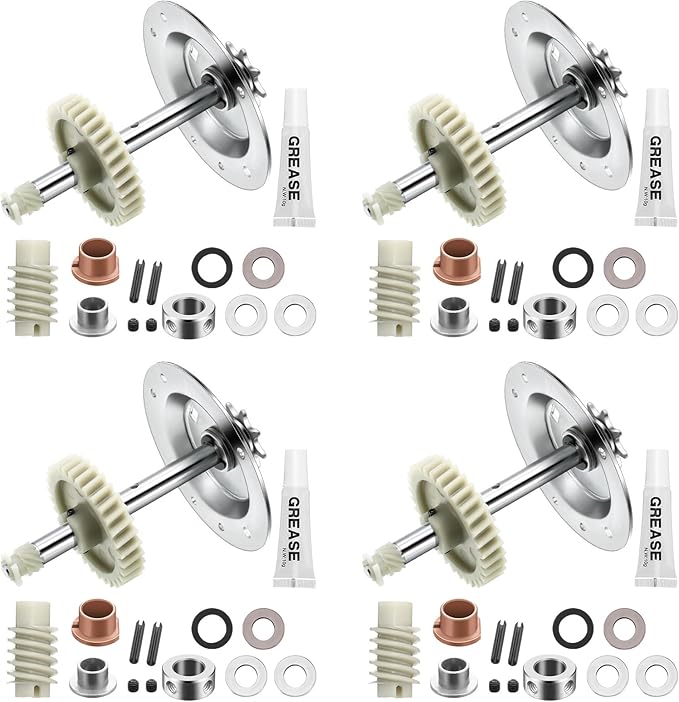 Amazon.com: Hicarer 4 Pcs Gear and Sprocket Replacement Kit, Chain ...