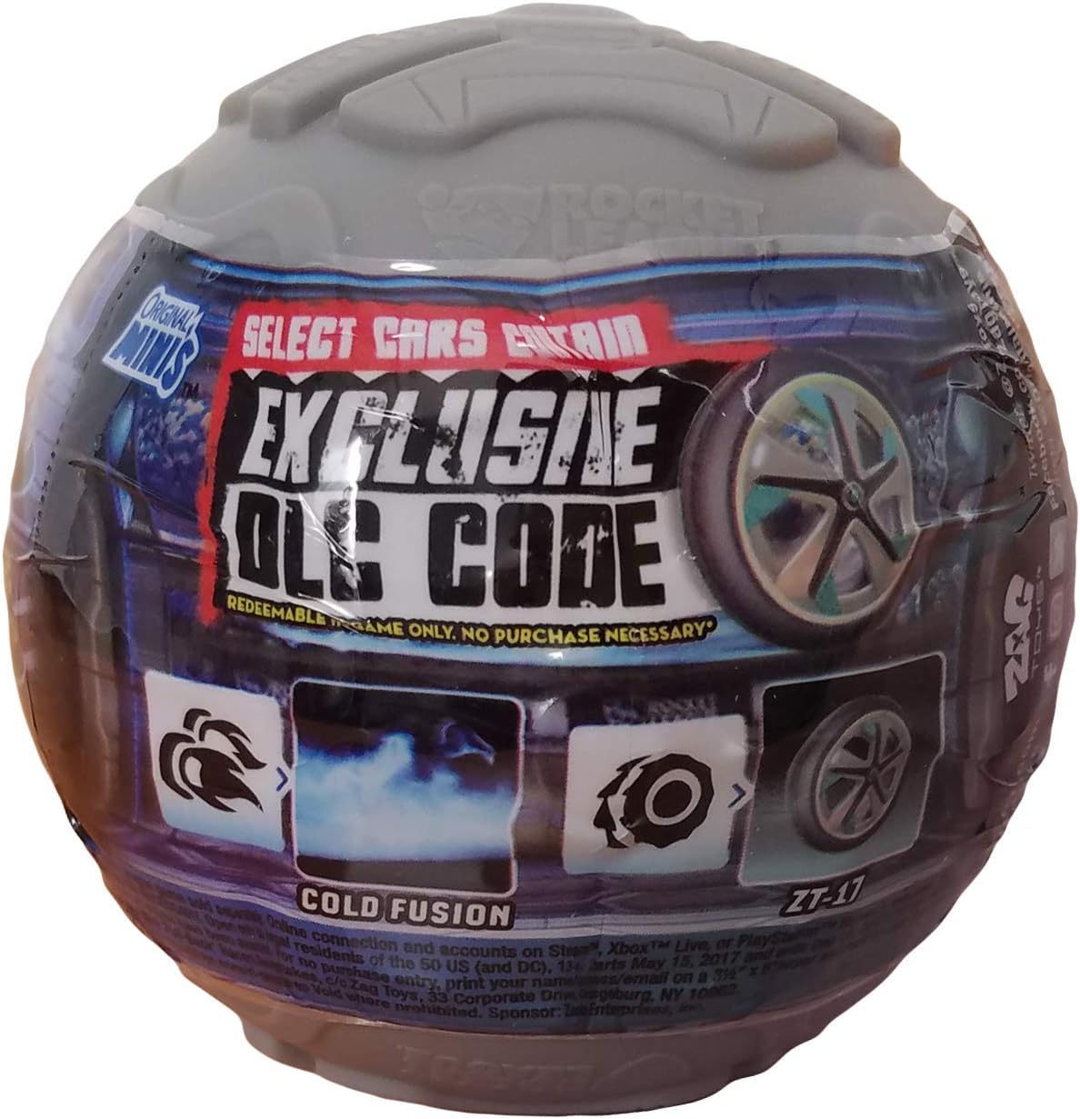 Amazon.com: Rocket League Mini Pull-Back Racer Car Mystery Ball 1-Pack ...