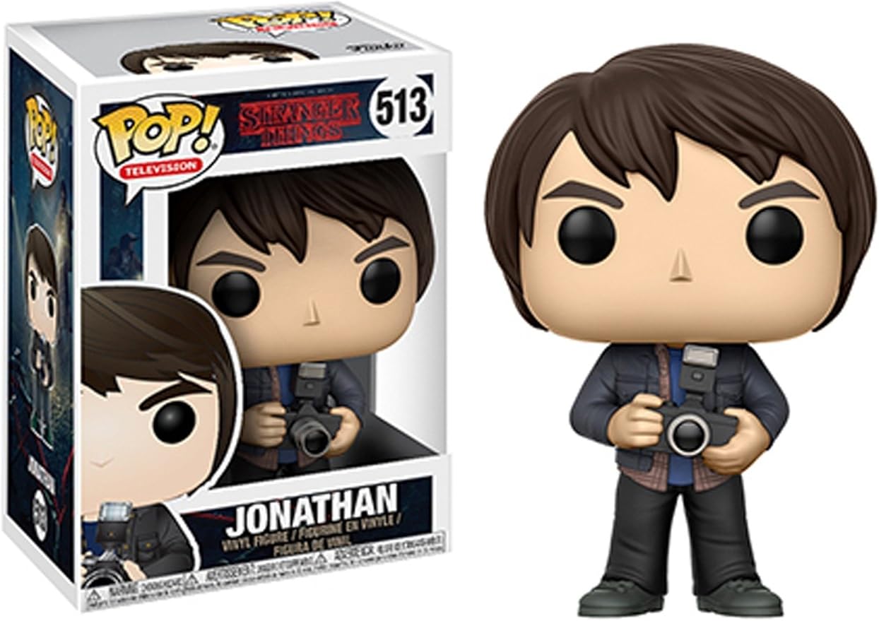 Amazon.com: Funko Pop Television: Stranger Things - Jonathan with ...