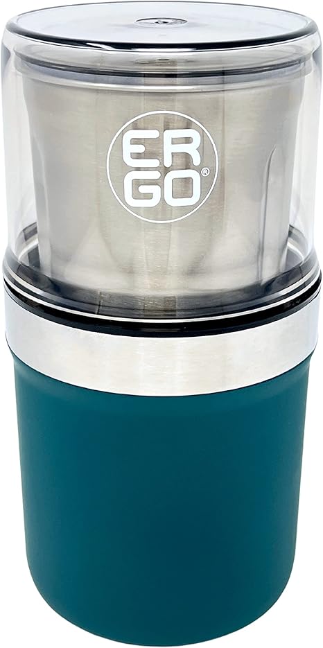 Amazon.com: ERGO Herb Grinder - Electric. Large Capacity with Removable ...