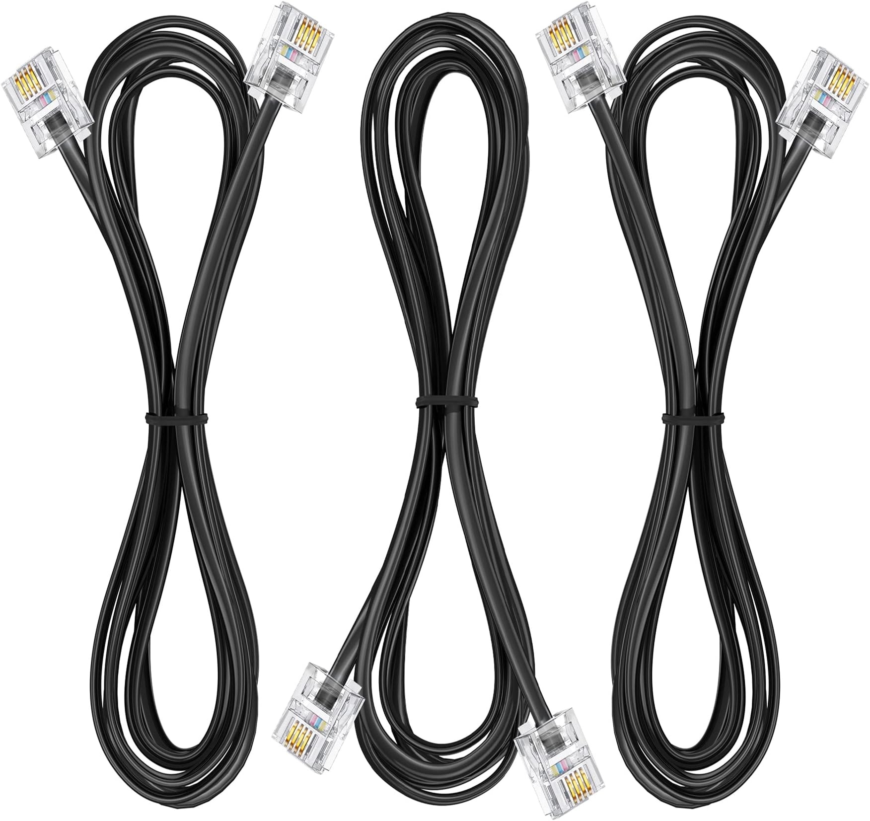 Amazon.com: REVO America RJ12 60 ft. RJ12 Cable with Coupler