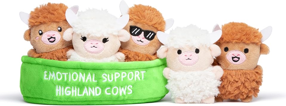 Amazon.com: What DO You Meme? Emotional Support Highland Cows by ...