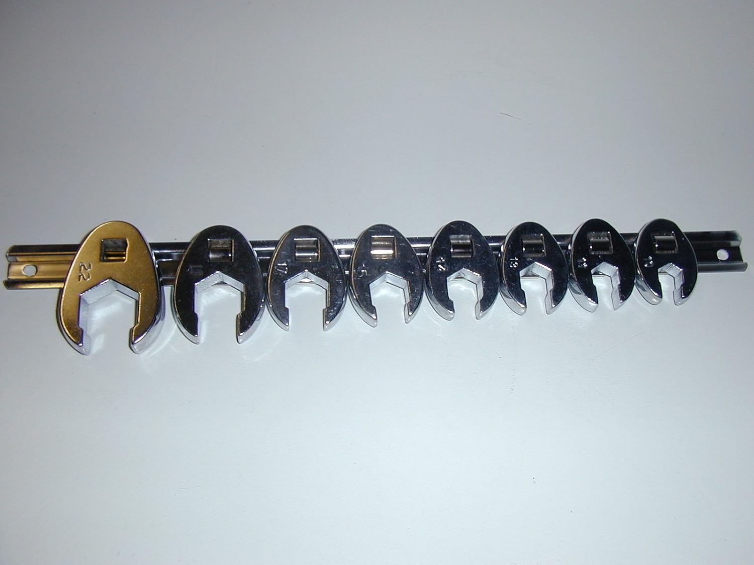 Toolzone 8PC Crows Foot Wrench Set Plus Rail - Amazon.com