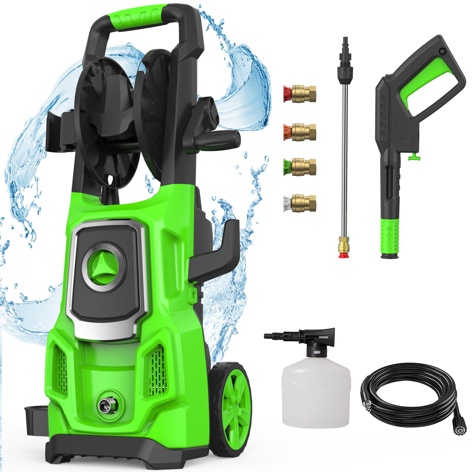 Amazon.com : Electric Pressure Washer, SWIPESMITH, Power Washer Machine ...
