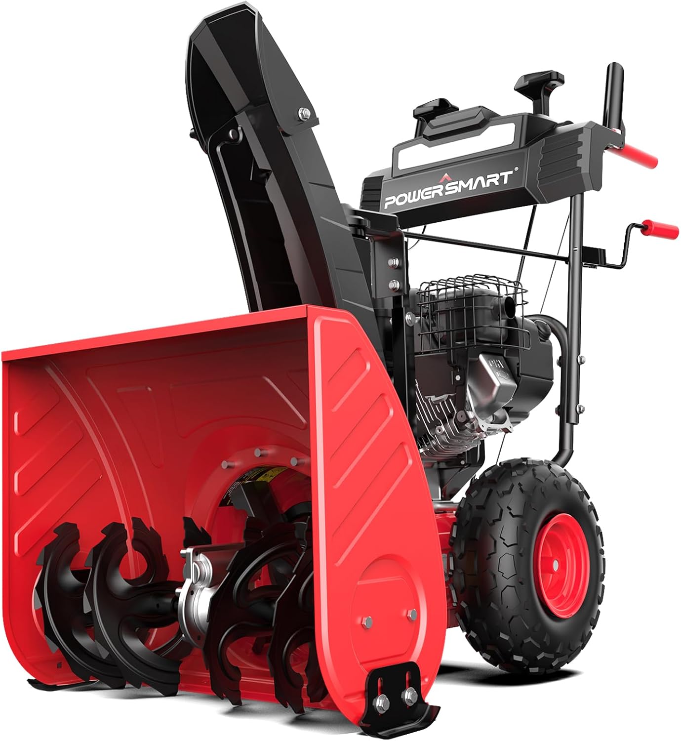 Amazon.com : PowerSmart Snow Blower Gas Powered 26 in. 208cc Briggs and ...