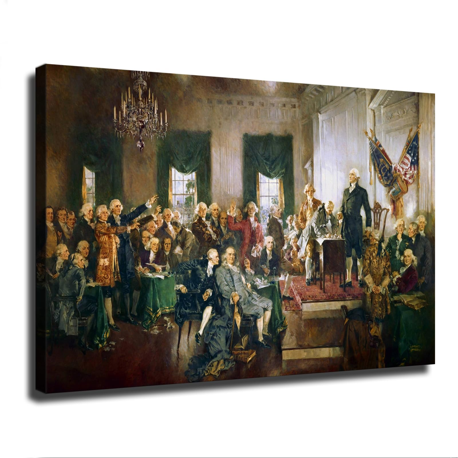 Us Constitution Signing Clipart Women Behind The Signers Of The