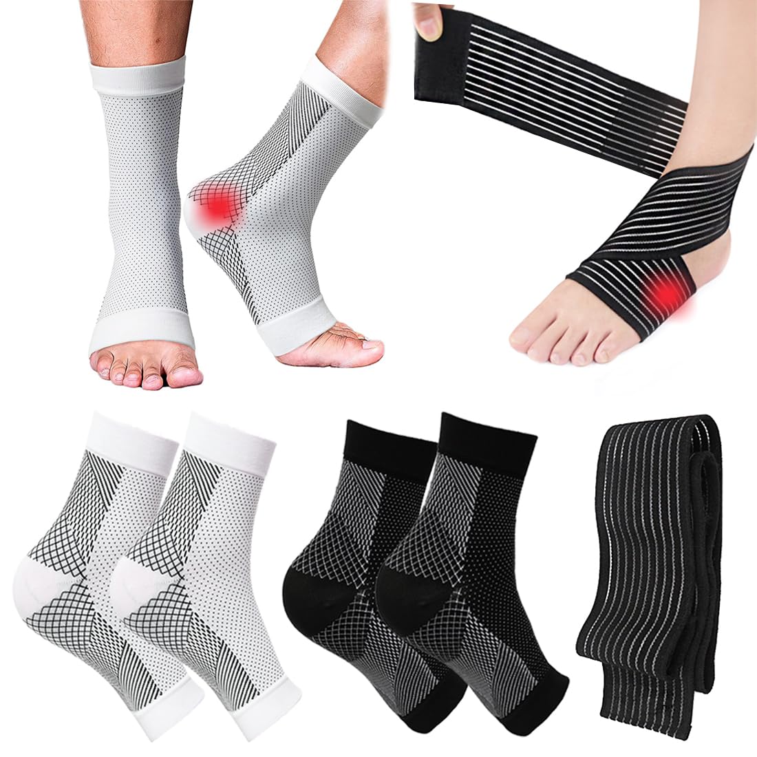 Amazon.com: Neuropathy Socks-2024upgrade(2pairs),functional socks for ...