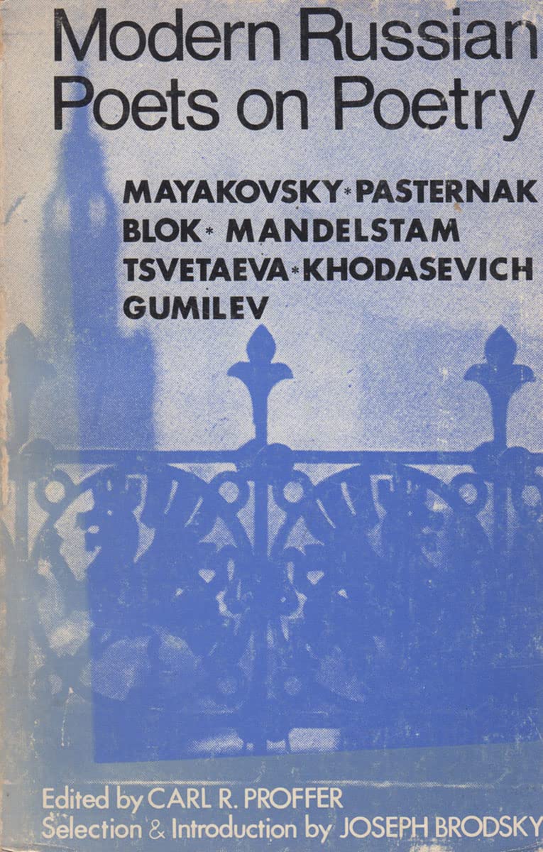 Modern Russian poets on poetry: Carl R. Proffer: 9780882331034: Amazon ...