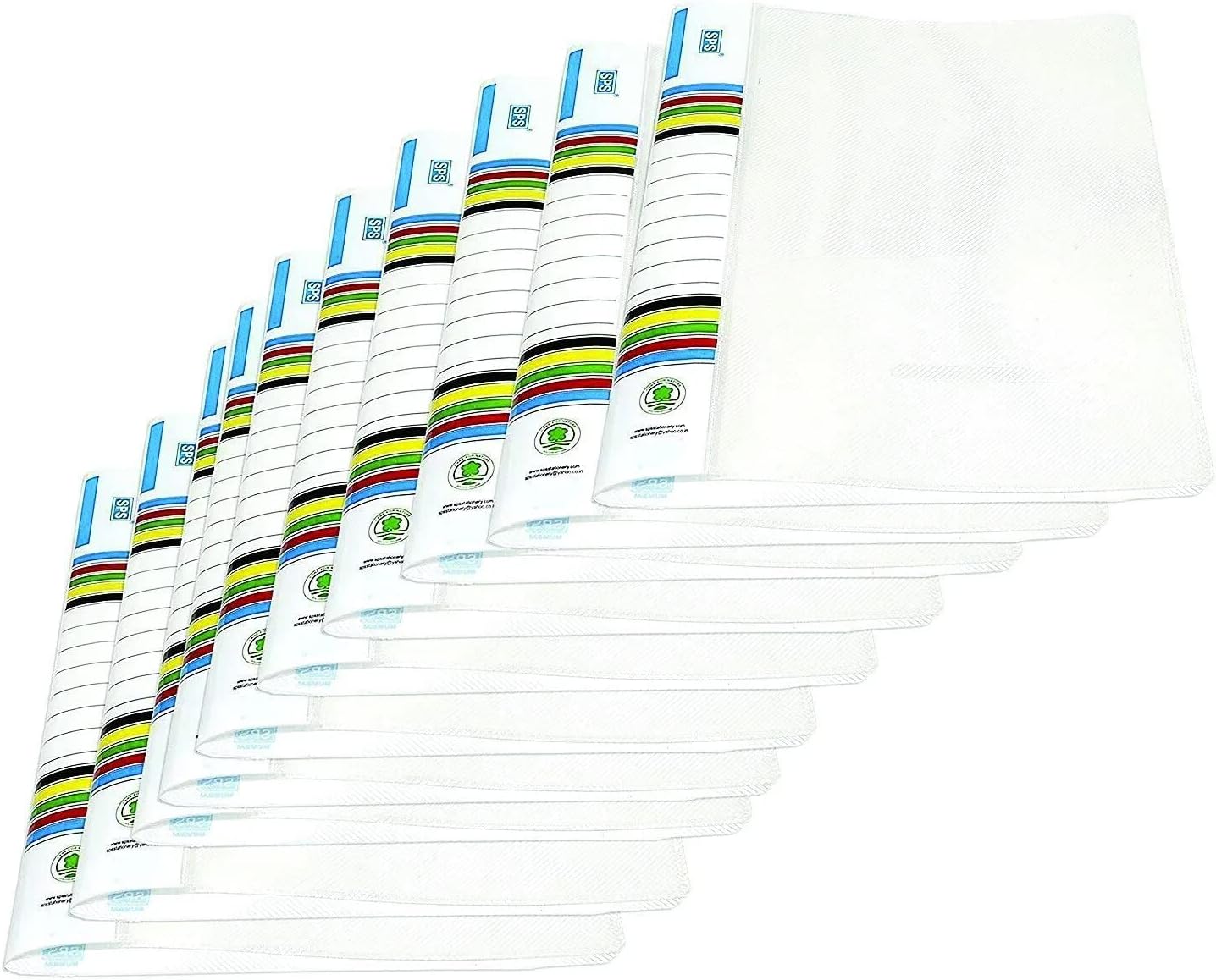 FUTURE X 10 Pcs Transparent A4 Size Presentation Folder Case, Super ...