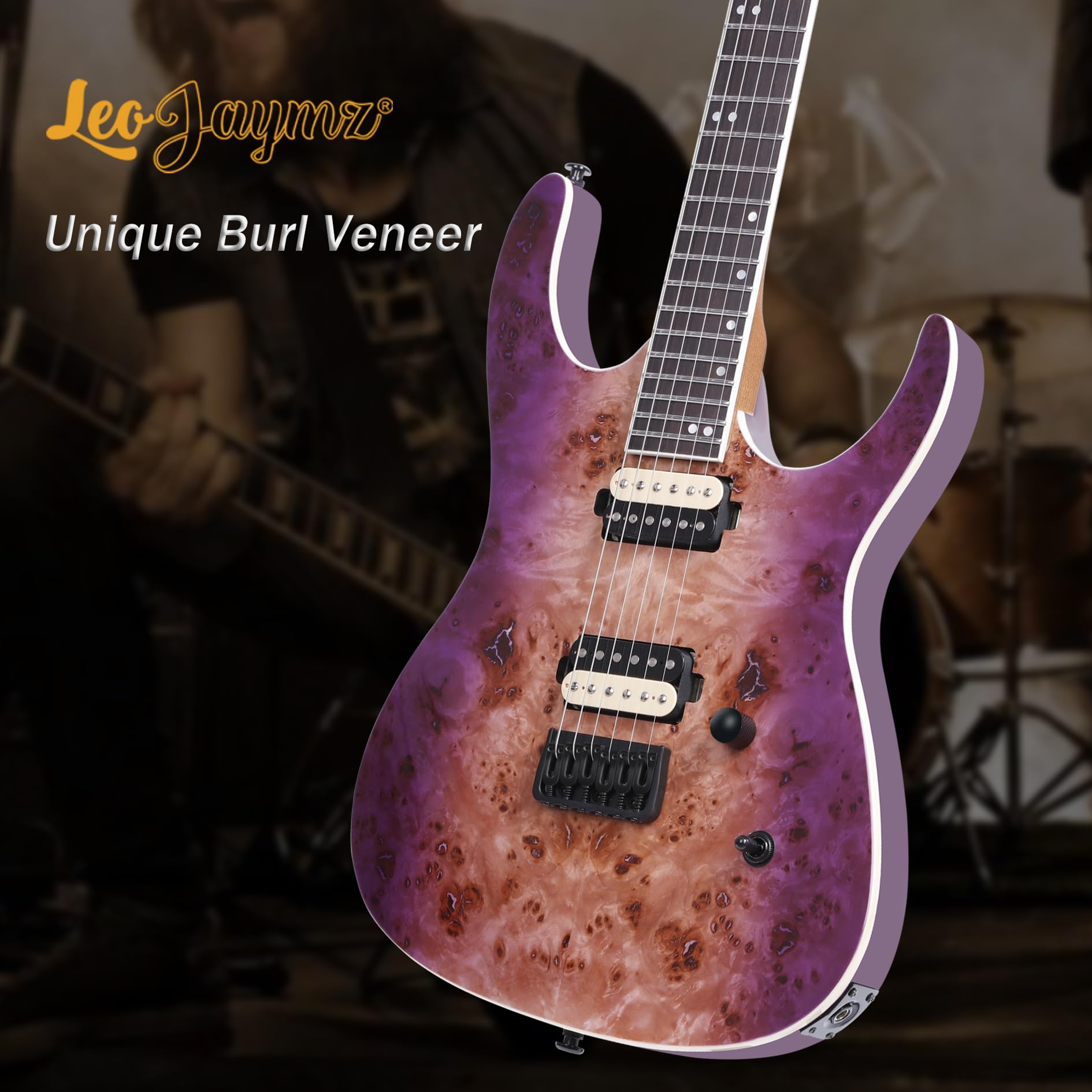 Snapklik.com : Leo Jaymz Electric Guitar Monsoon Series