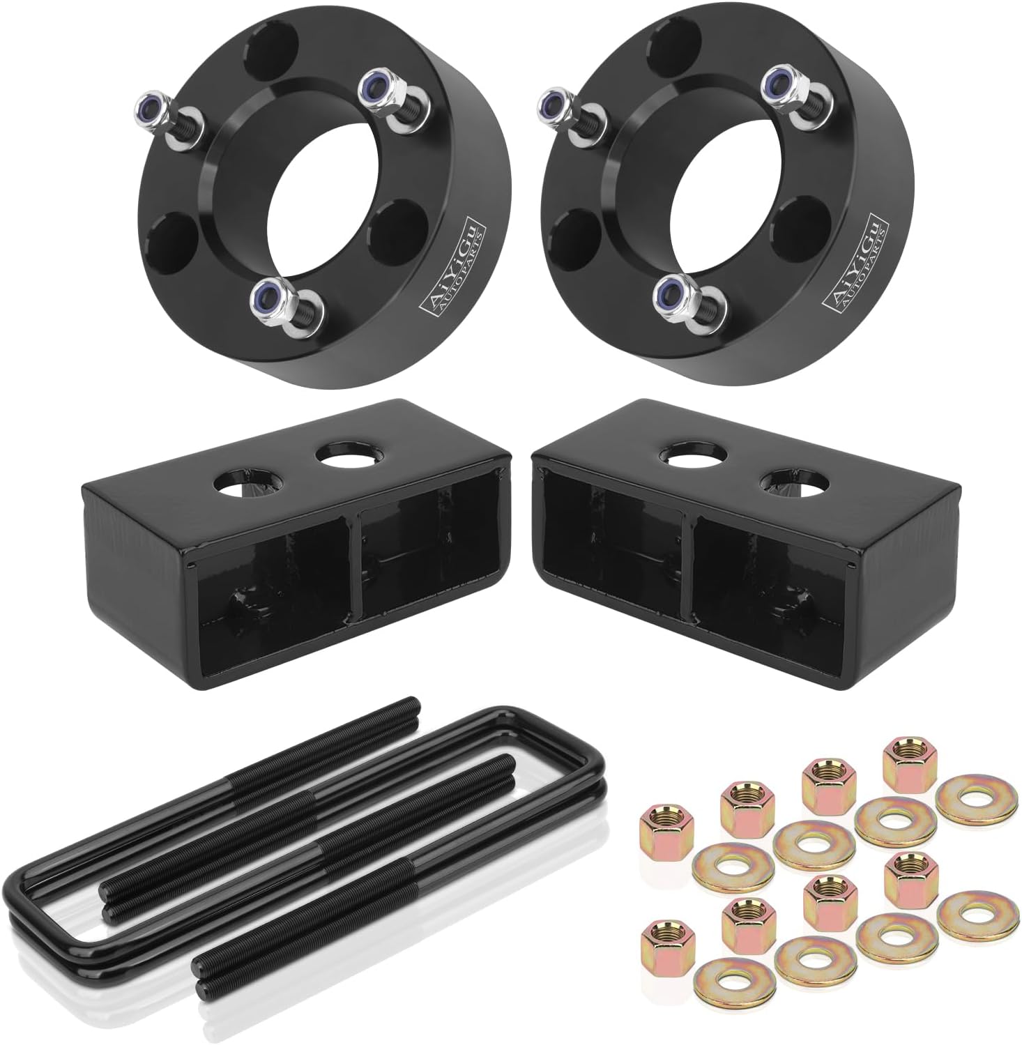 Amazon.com: AiYiGu 3 Inch Front and 2 Inch Rear Leveling Lift Kits ...