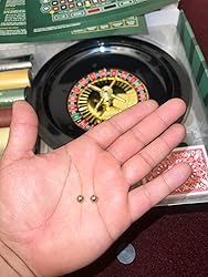 Amazon.com: Brybelly Casino Night 4-in-1 Complete Game Set with Felts ...