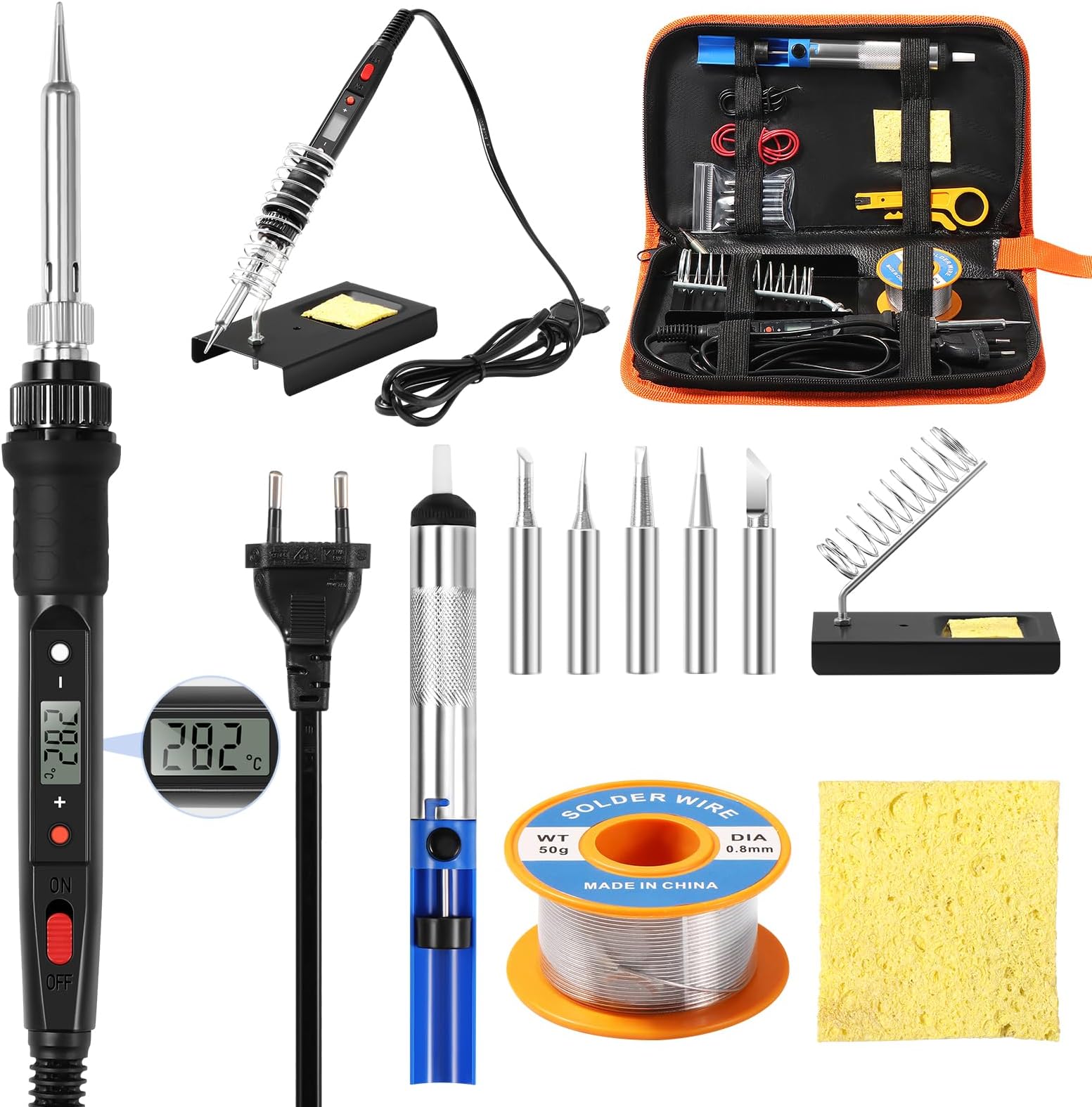 Vinabo Fer a Souder avec Interrupteur ON/OFF,80W Fer à Souder ...