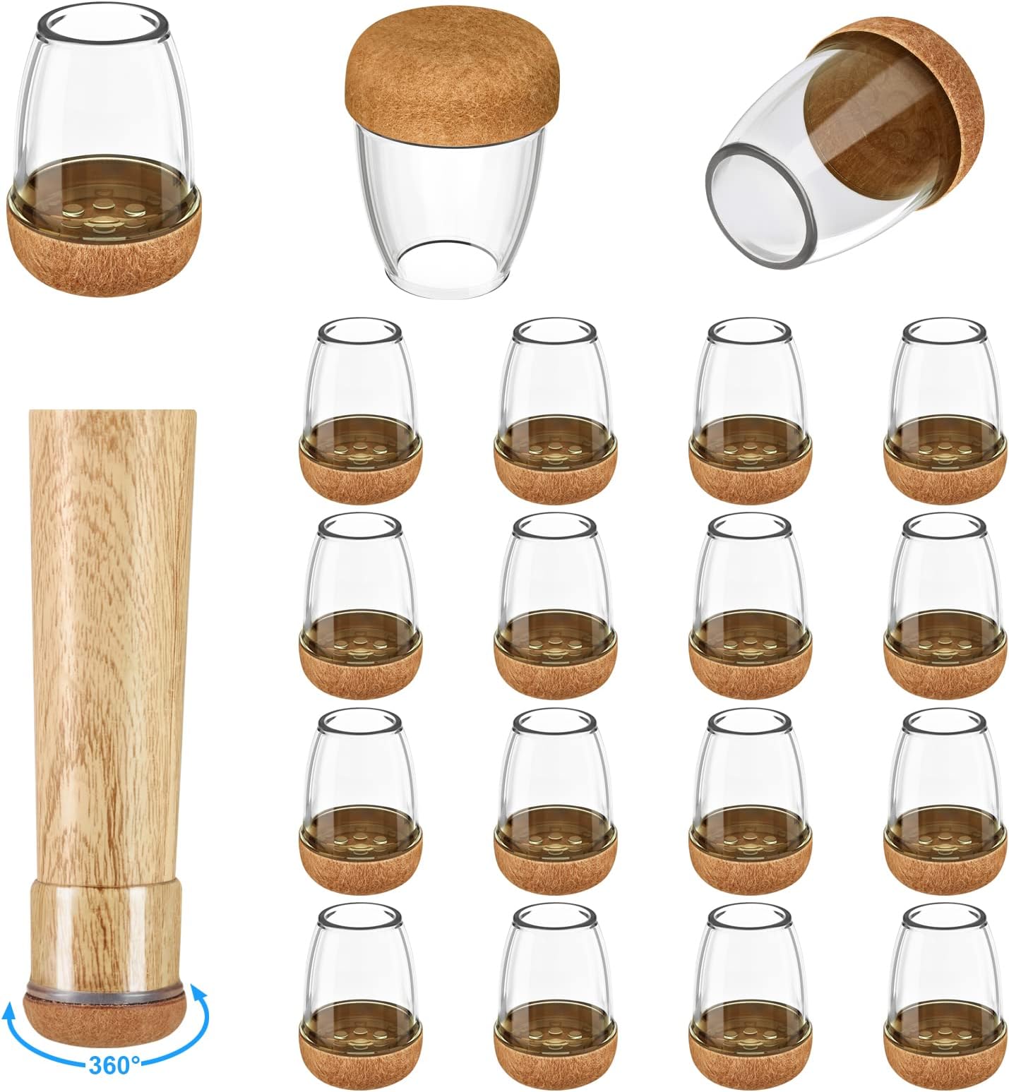 Amazon.com: Ruby Sliders Small As Seen On TV - Premium Chair Covers ...