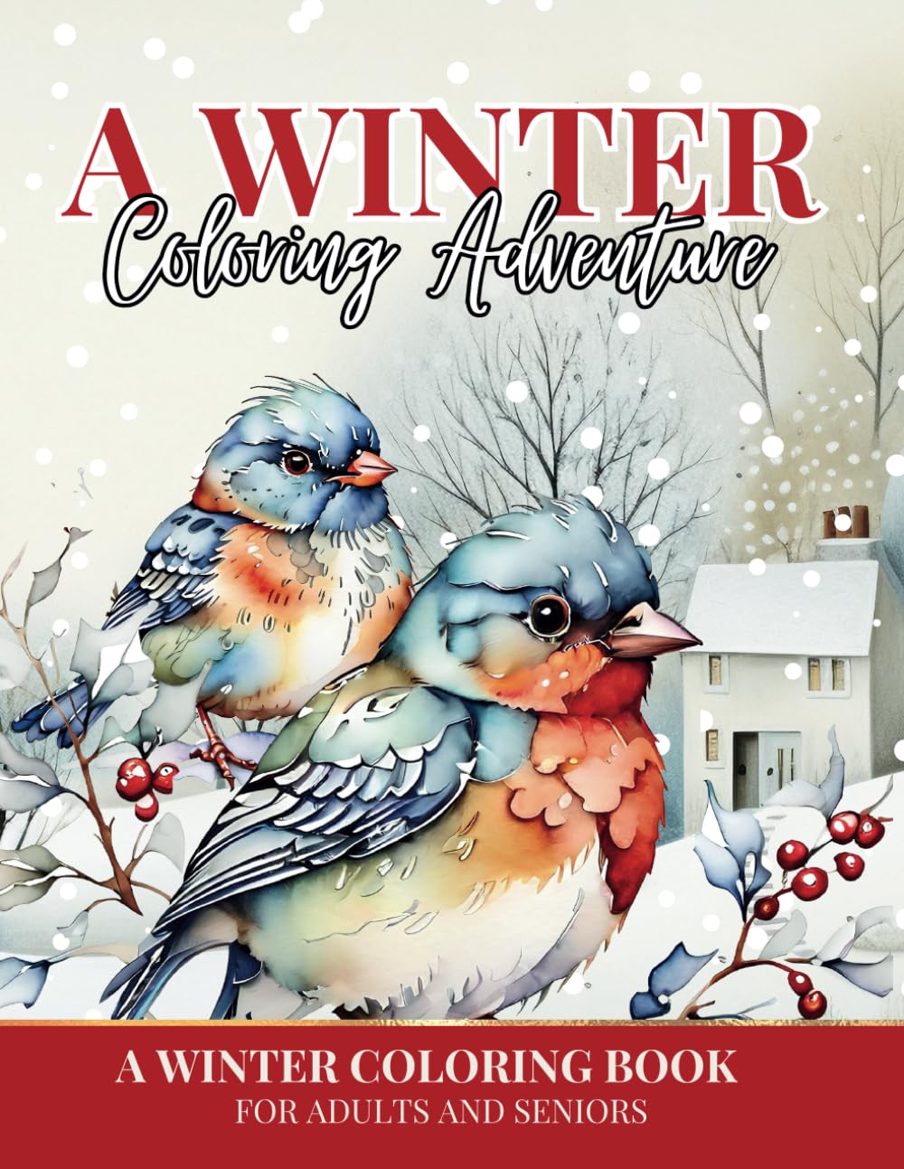 Amazon.com: A Winter Coloring Adventure: A Winter Coloring Book for ...