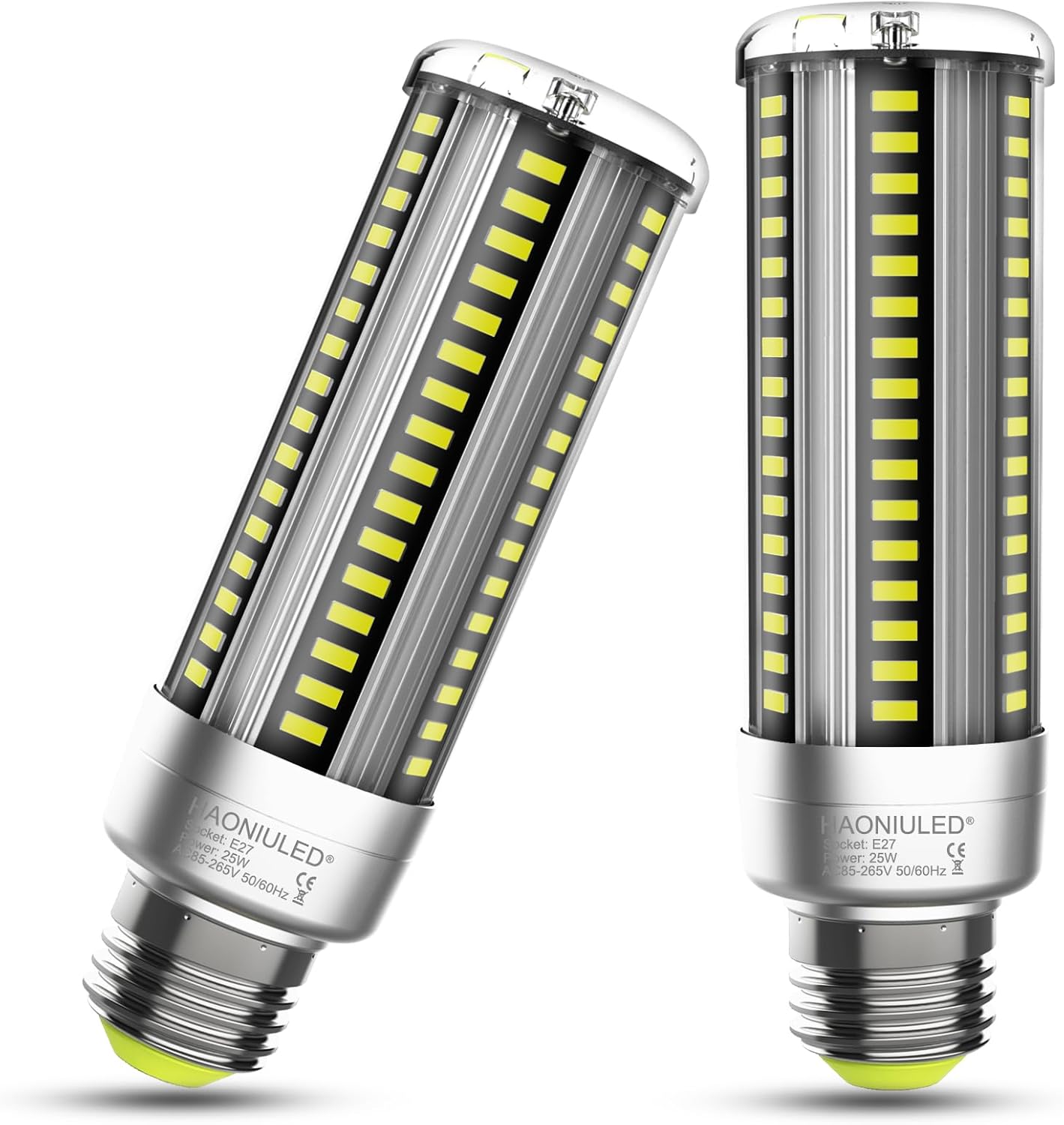 HAONIULED E27 LED 25W Kaltweiß 3000LM LED Birne Ersatz 250W Glühlampe, 6500K Led Lampe ...