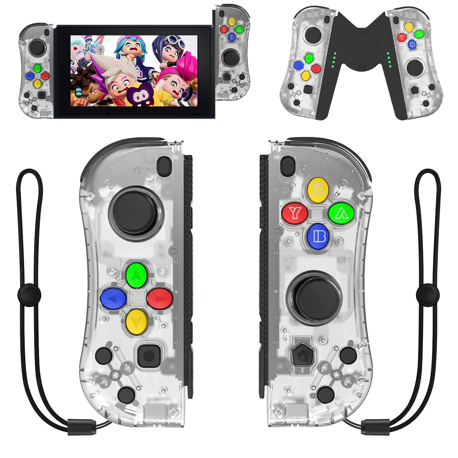 Amazon.com: THAVENFLY Wireless Joypad Controller Compatible with Switch, Replacement for Switch ...