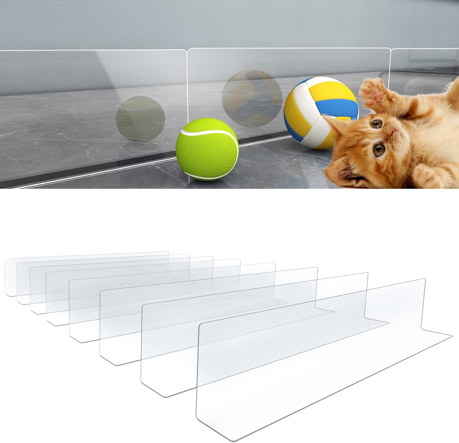 Amazon.com: Under Couch Blocker, 8 Pack 4,7''Height Under Bed Blocker ...