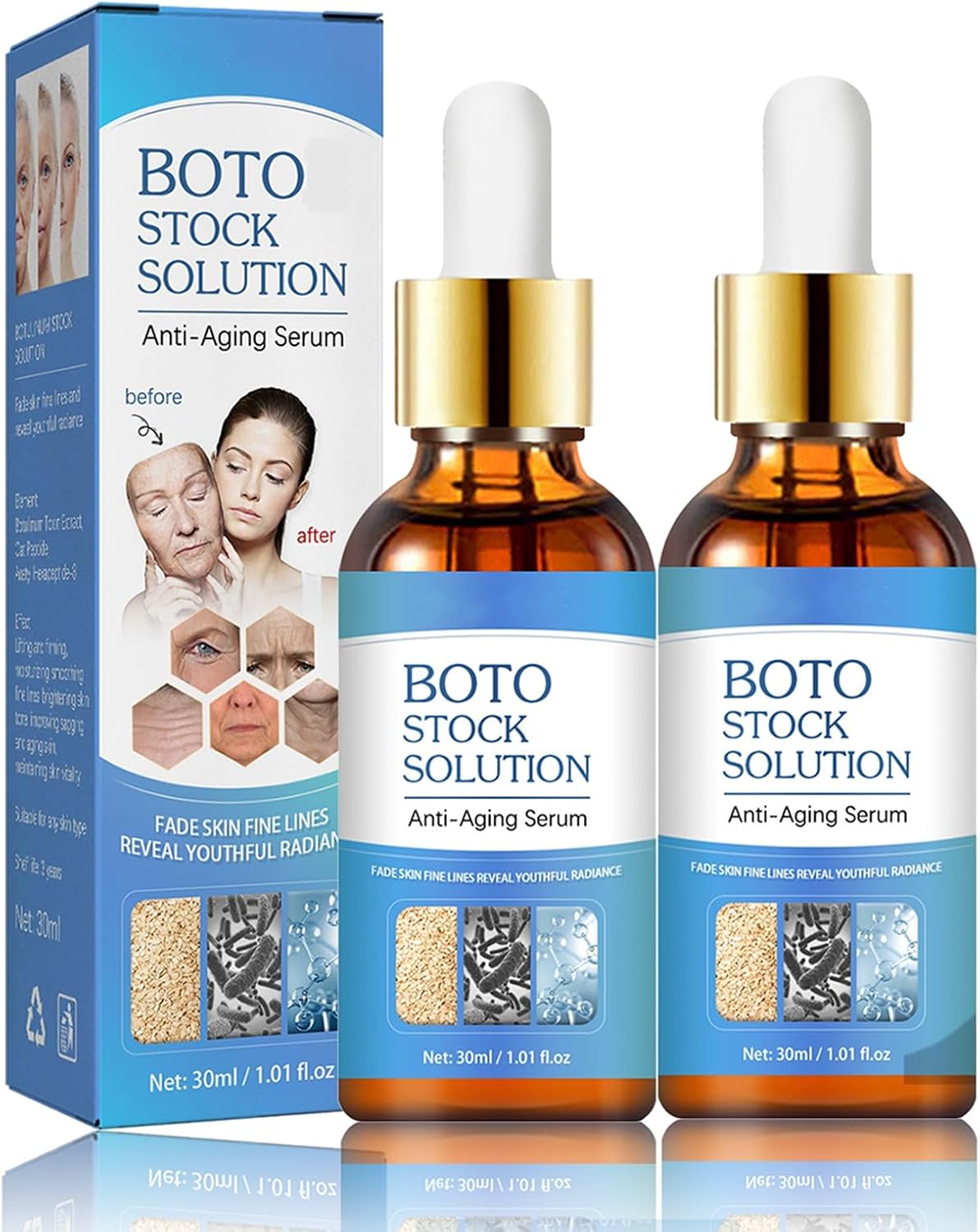 Inskin Boto-x Face Serum, Collagen Boost Anti-Aging Serum, Boto-x In A ...