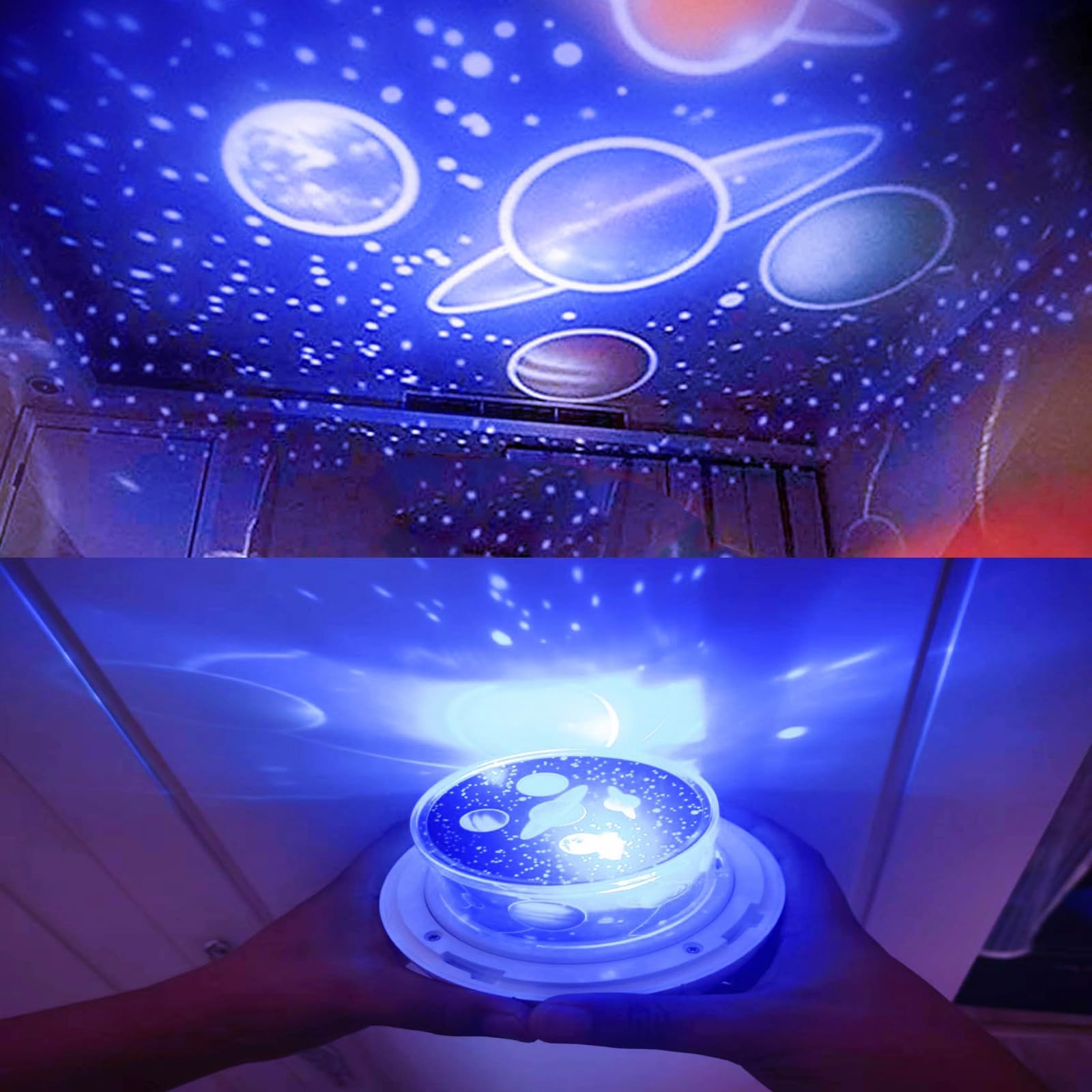 Star Night Light for Kids, Universe Night Light Projection Lamp ...