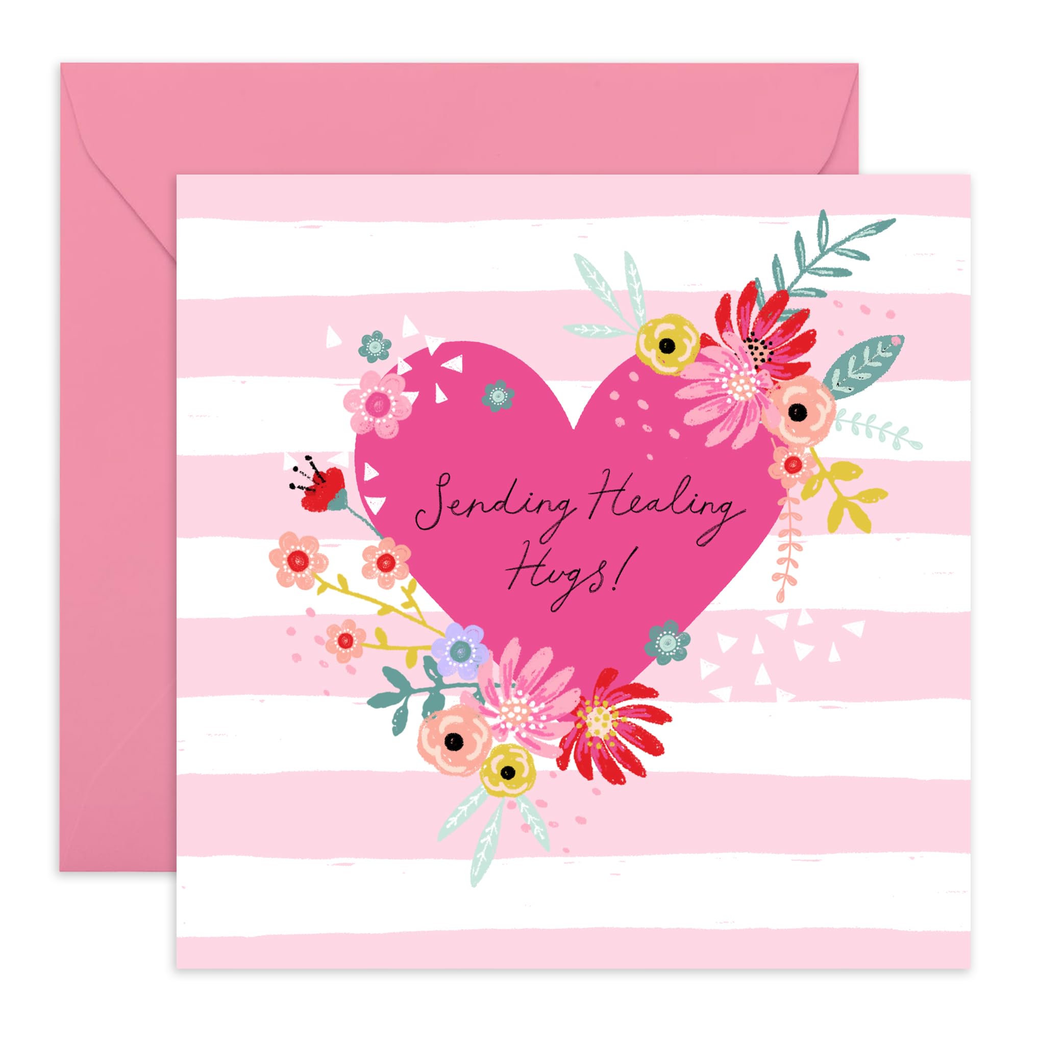 Central 23 Sending Healing Hugs Cards And Envelope - Get Well 12 ...