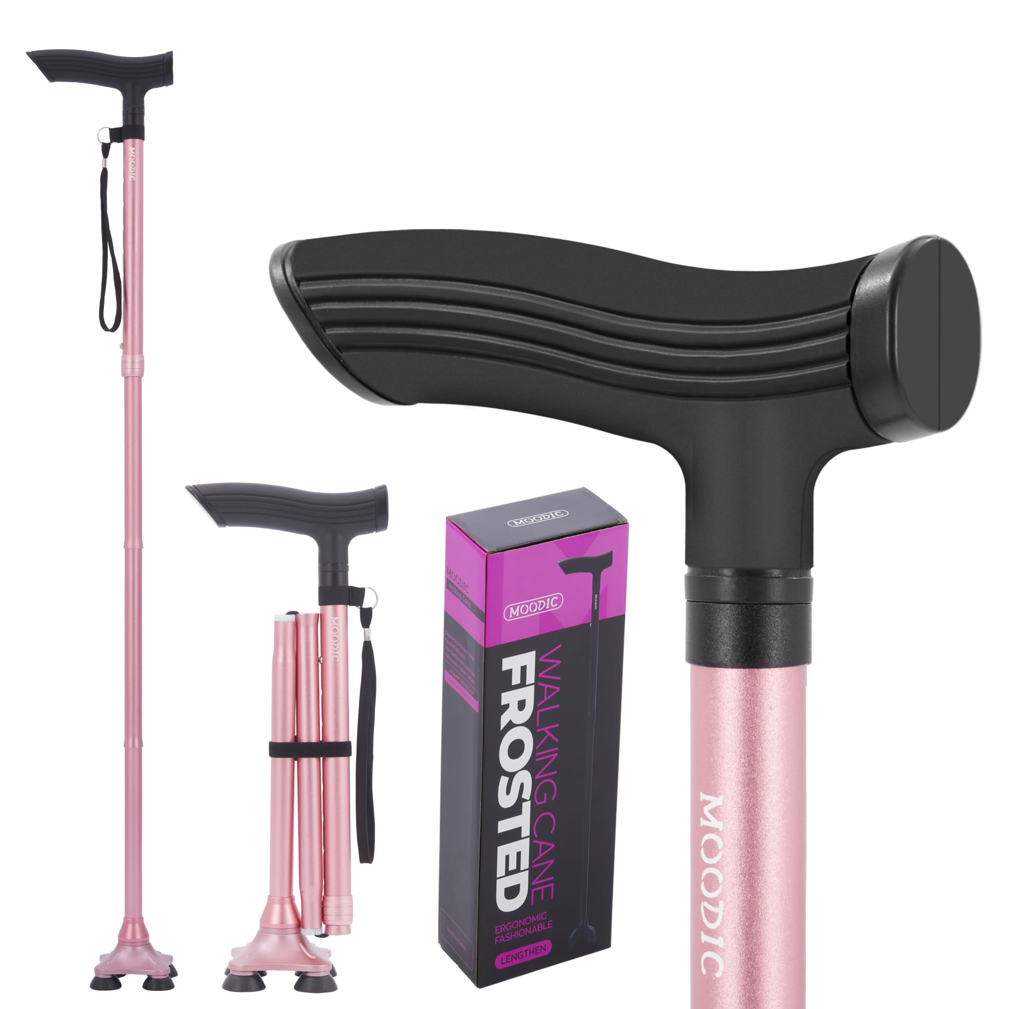 Amazon.com: MOODIC Walking Canes for Women Fashionable with Extended ...