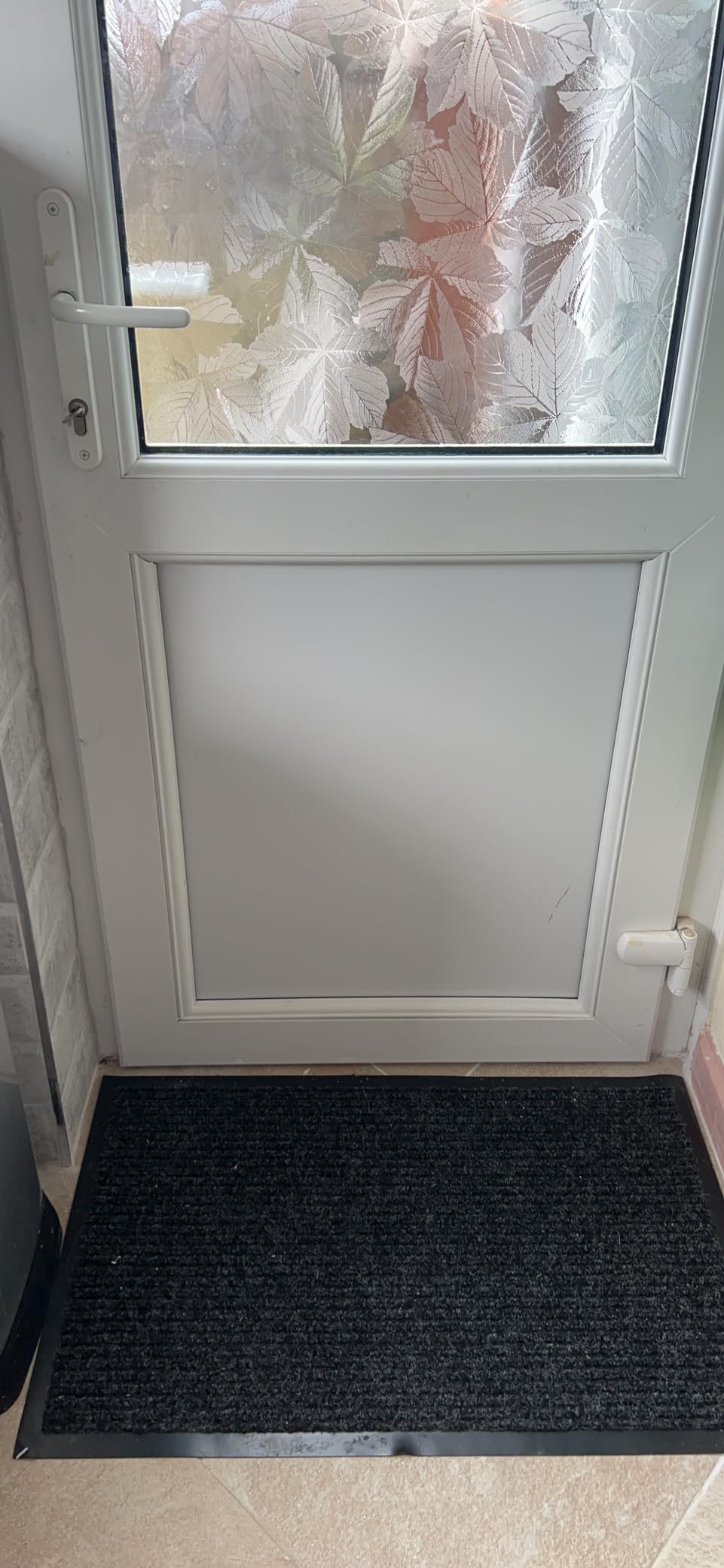 PVC uPVC White Flat Door Panel 20mm 24mm 28mm 750mm x 750mm Free Cut to ...